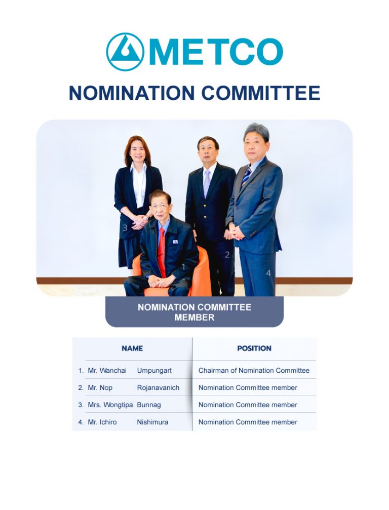 Nomination Committee | Corporate Governance | METCO